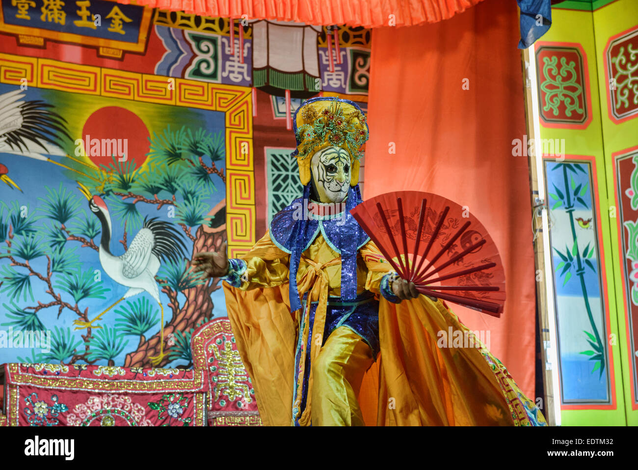 Chinese opera performer, Bangkok, Thailand Stock Photo - Alamy