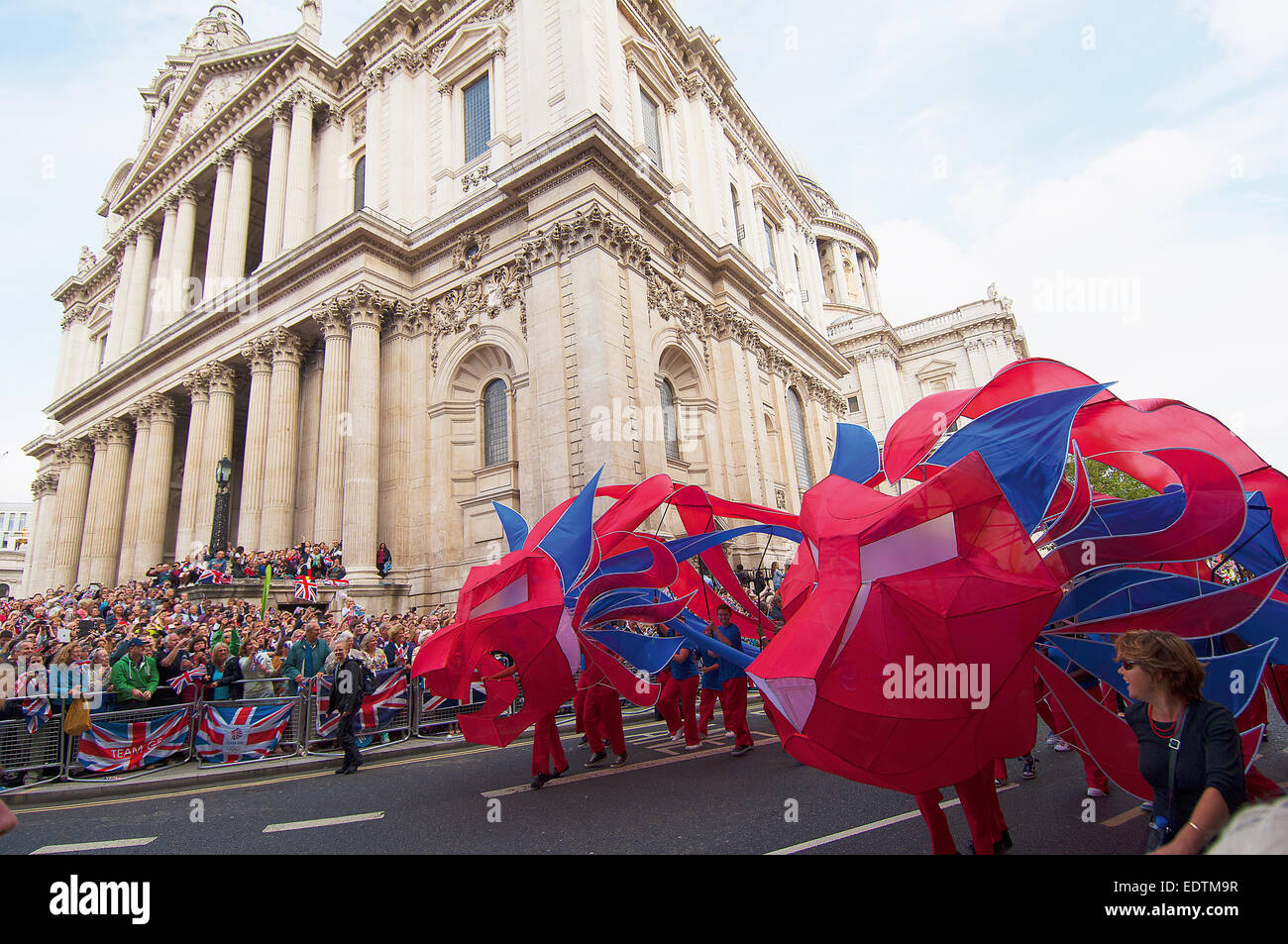 The London 2012 Olympic and Paralympic Victory Parade from the ...