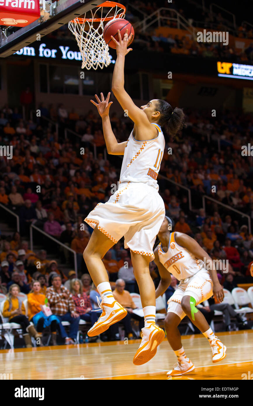 January 8, 2015: Cierra Burdick #11 of the Tennessee Lady Volunteers ...