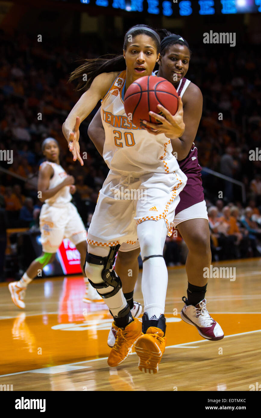 January 8, 2015: Isabelle Harrison #20 of the Tennessee Lady Volunteers ...