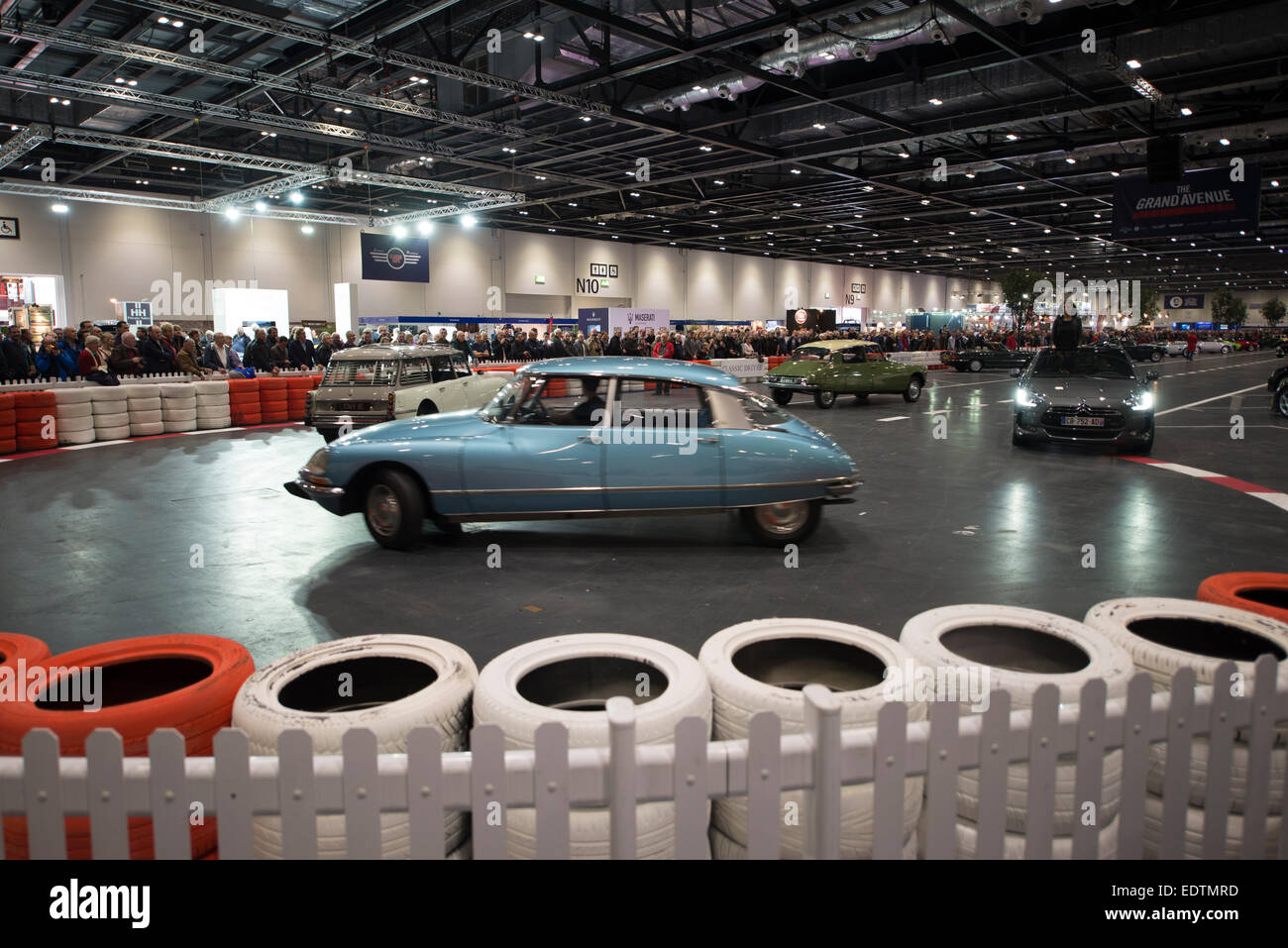 Classic Citroen DS on The Grand Avenue at The Classic Car Show in ...