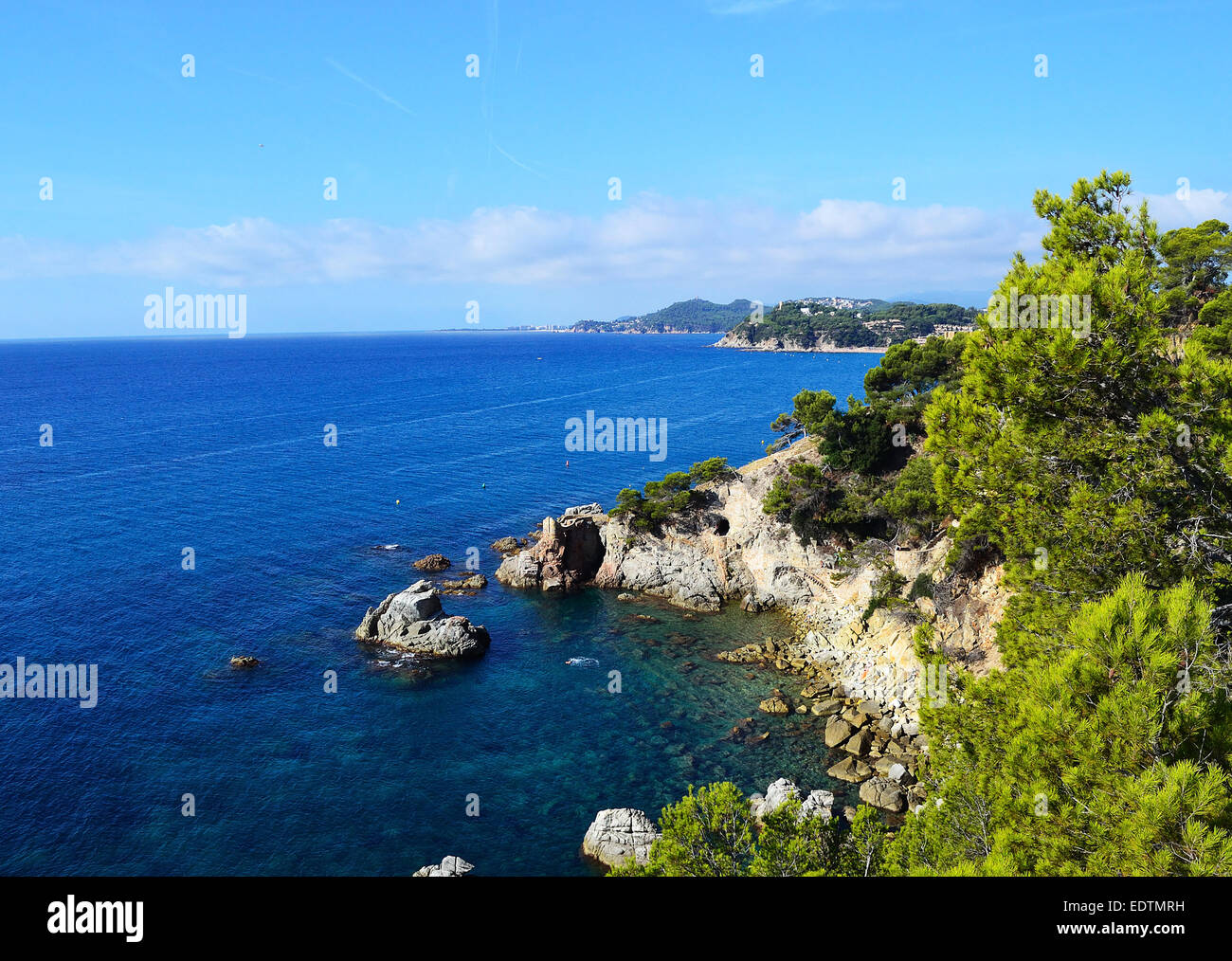 Lloret de mar beach hi-res stock photography and images - Alamy