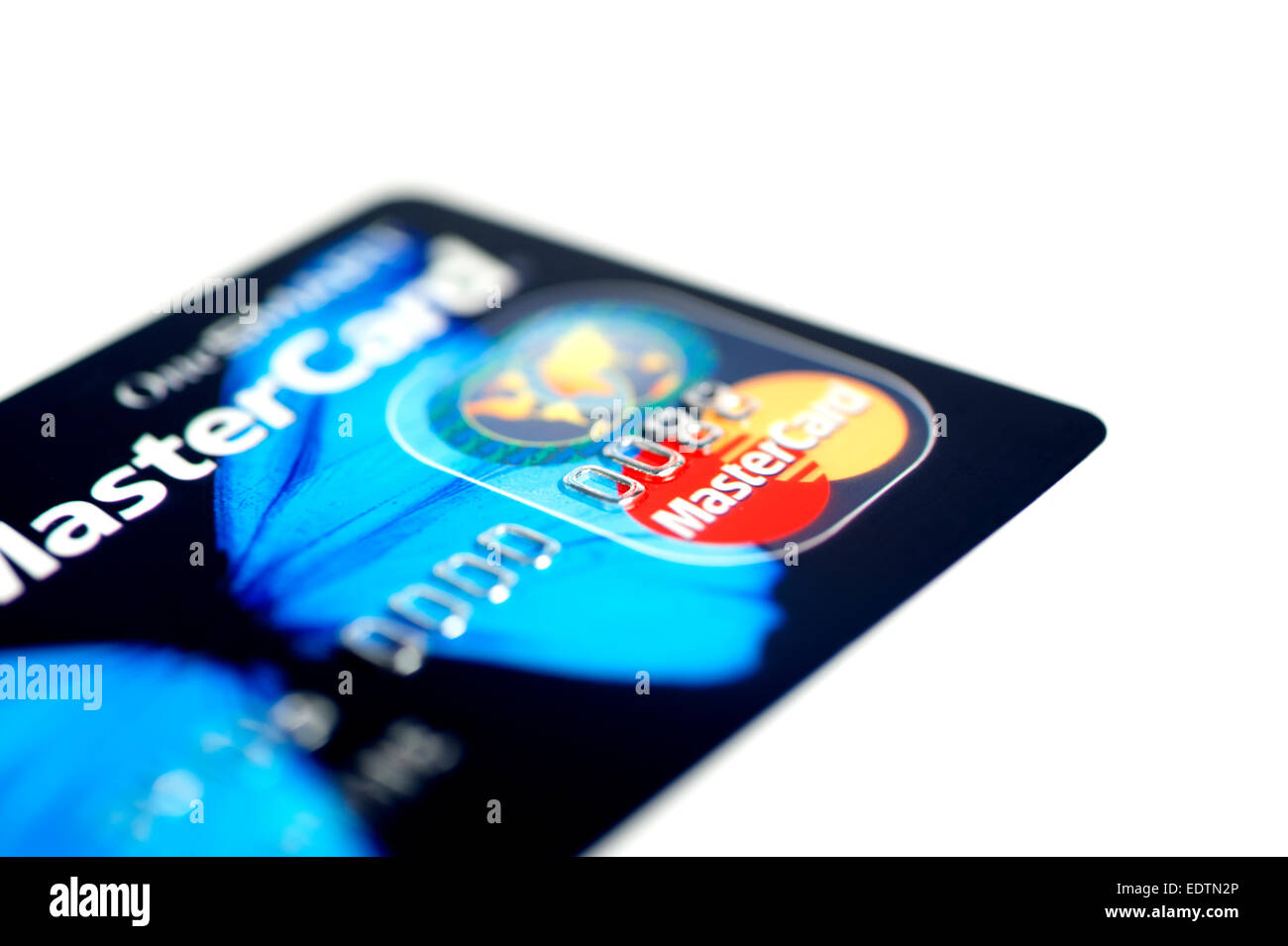 Black MasterCard close-up detail Stock Photo - Alamy