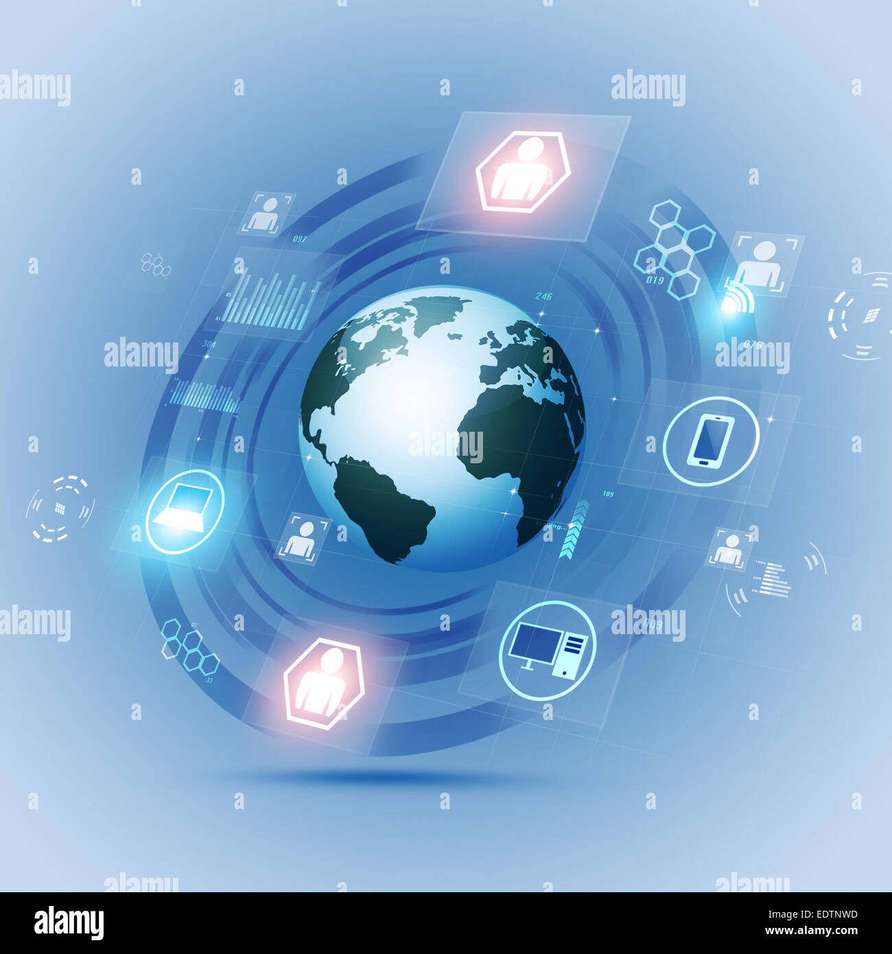Web connections hi-res stock photography and images - Alamy