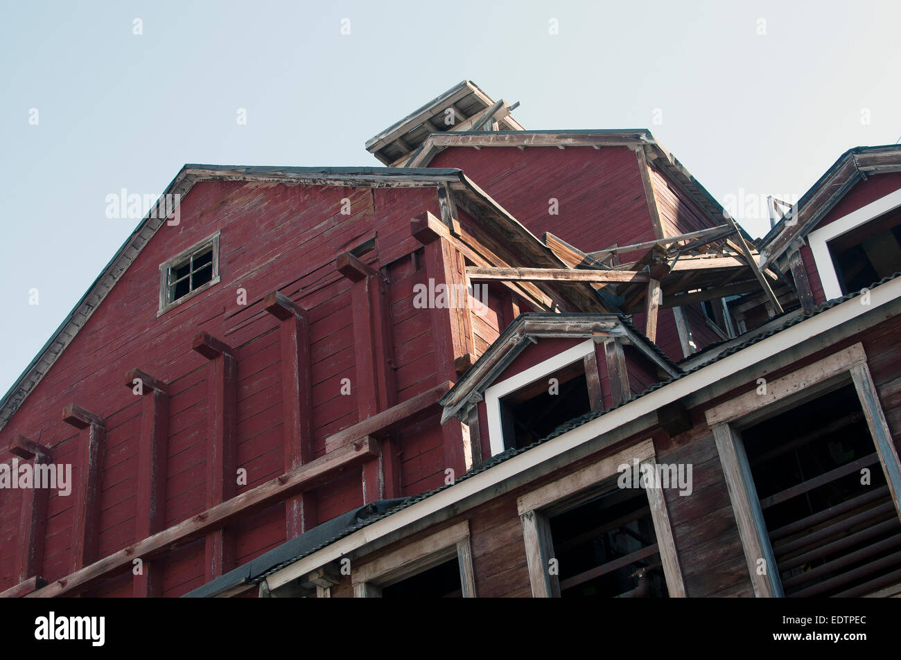Kennecott mine building Stock Photo - Alamy