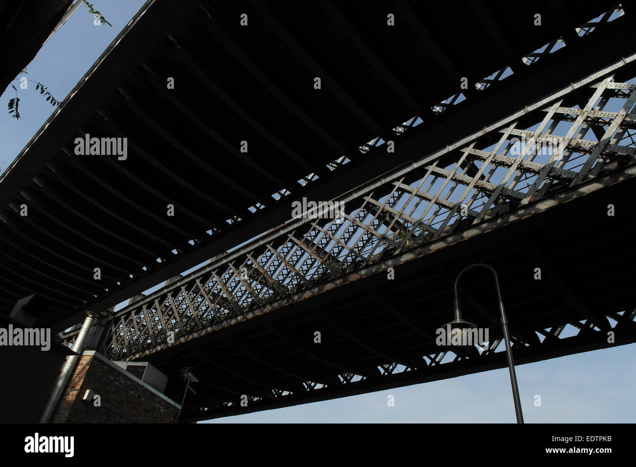 Cornbrook viaduct manchester castlefield hi-res stock photography and ...