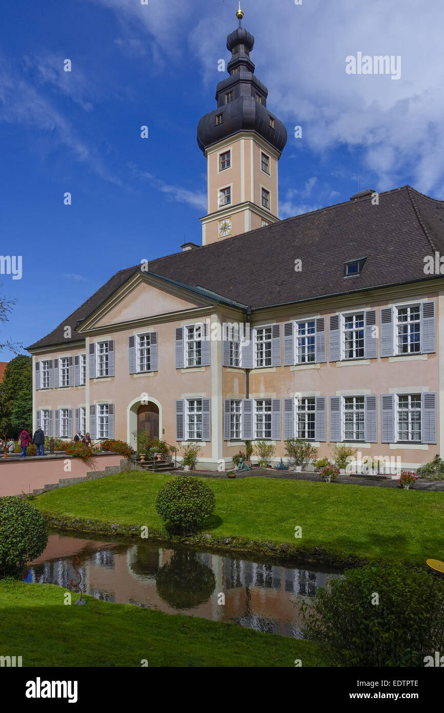 Schloss Planegg bei München, Bayern Oberbayern, Deutschland, Europa ...