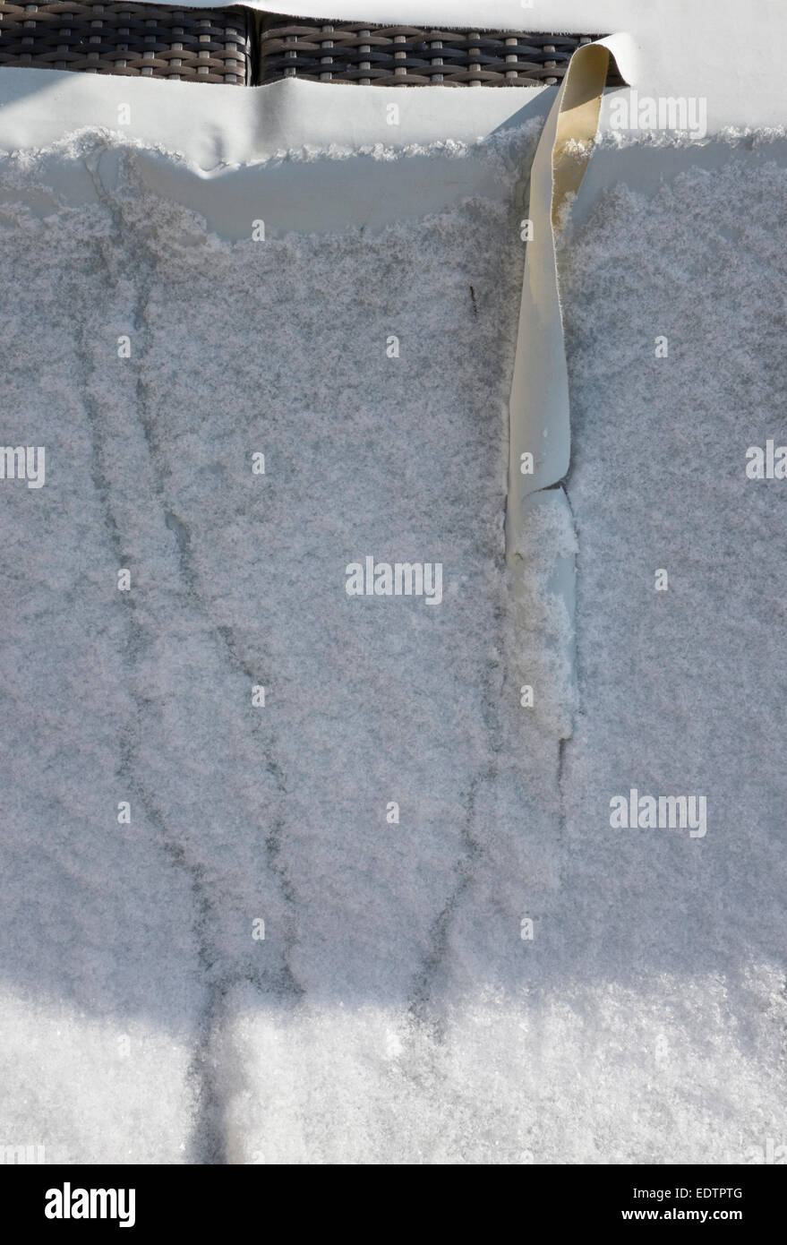 Snow on Vinyl Stock Photo - Alamy
