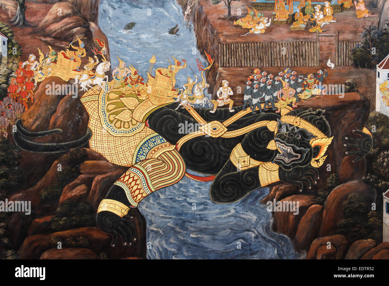 Ramayana monkeys hi-res stock photography and images - Alamy