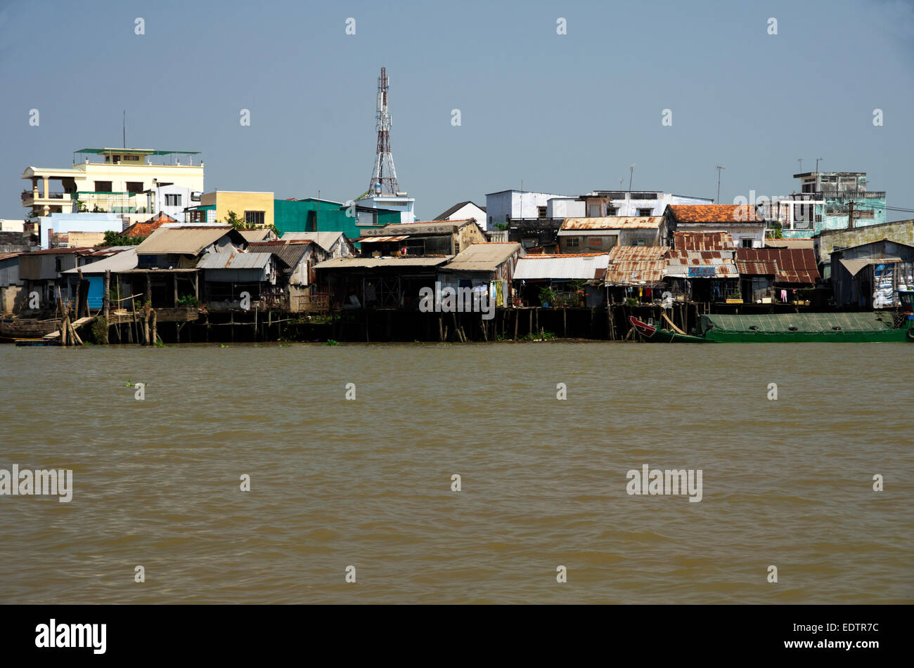 Vietnam neighborhood village community mekong delta village hi-res ...