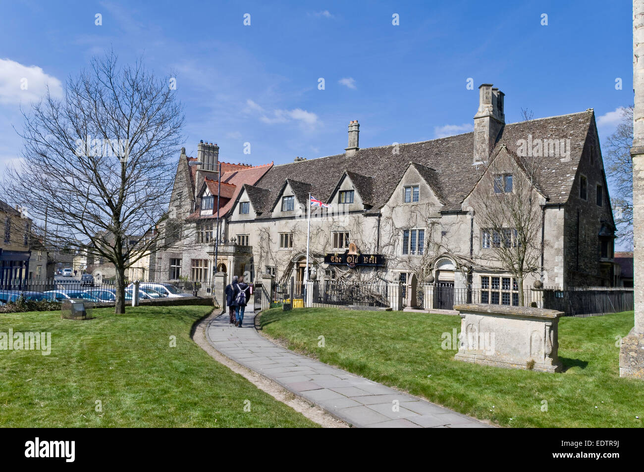 The Old Bell, Malmesbury Stock Photo - Alamy