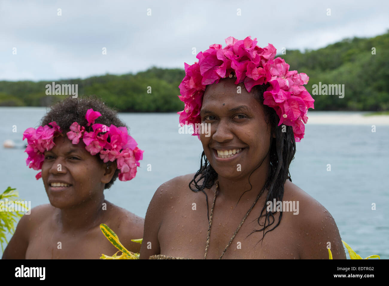 Republic of Vanuatu, Torres Islands, Loh Island. Special performance by ...