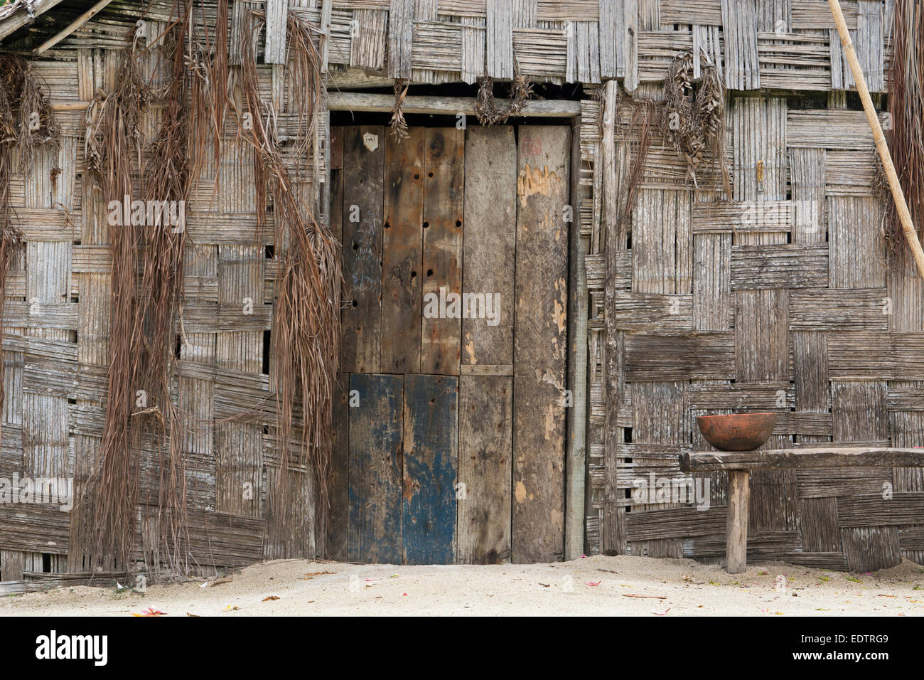 Republic of Vanuatu, Torres Islands, Loh Island. Typical Loh island ...