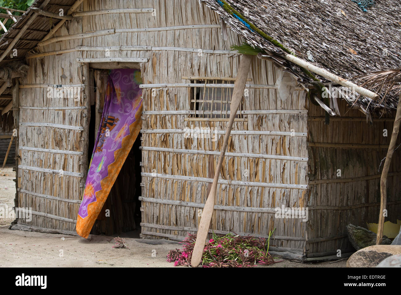Republic of Vanuatu, Torres Islands, Loh Island. Typical Loh island ...