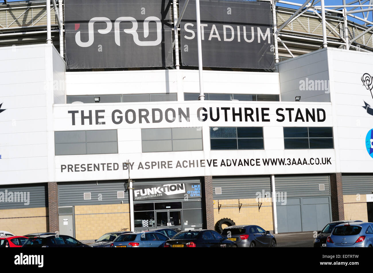 Derby County Football Stadium Stock Photo - Alamy