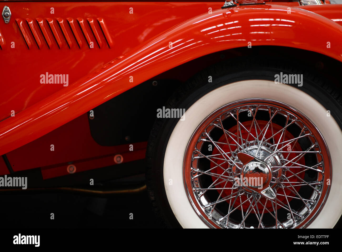 Vintage auto spoke wheel hi-res stock photography and images - Alamy