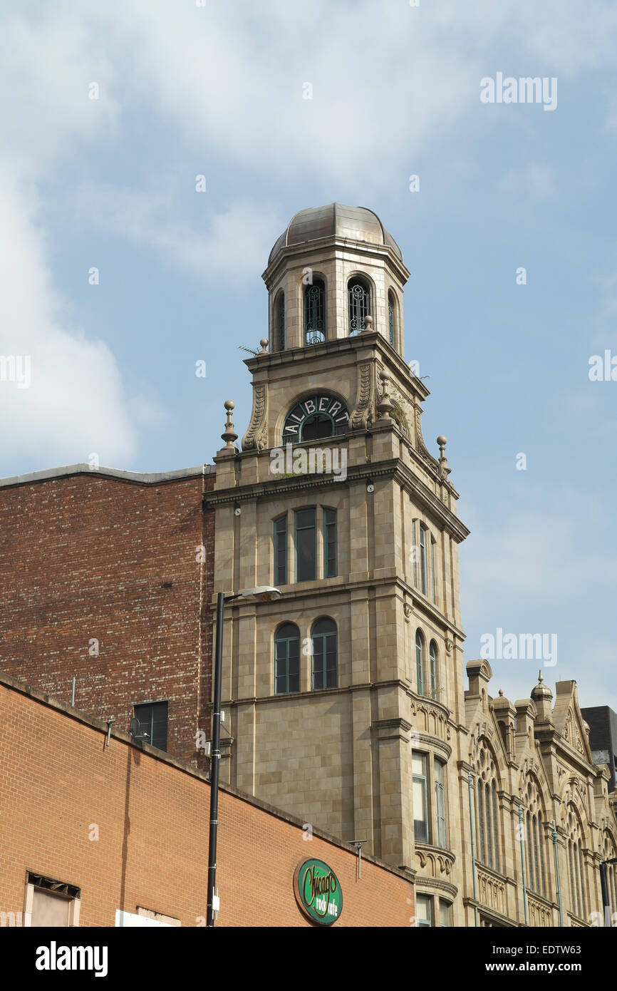 Blue sky portrait, from Bar 38 Building, Grade 2 Listed Albert Hall ...
