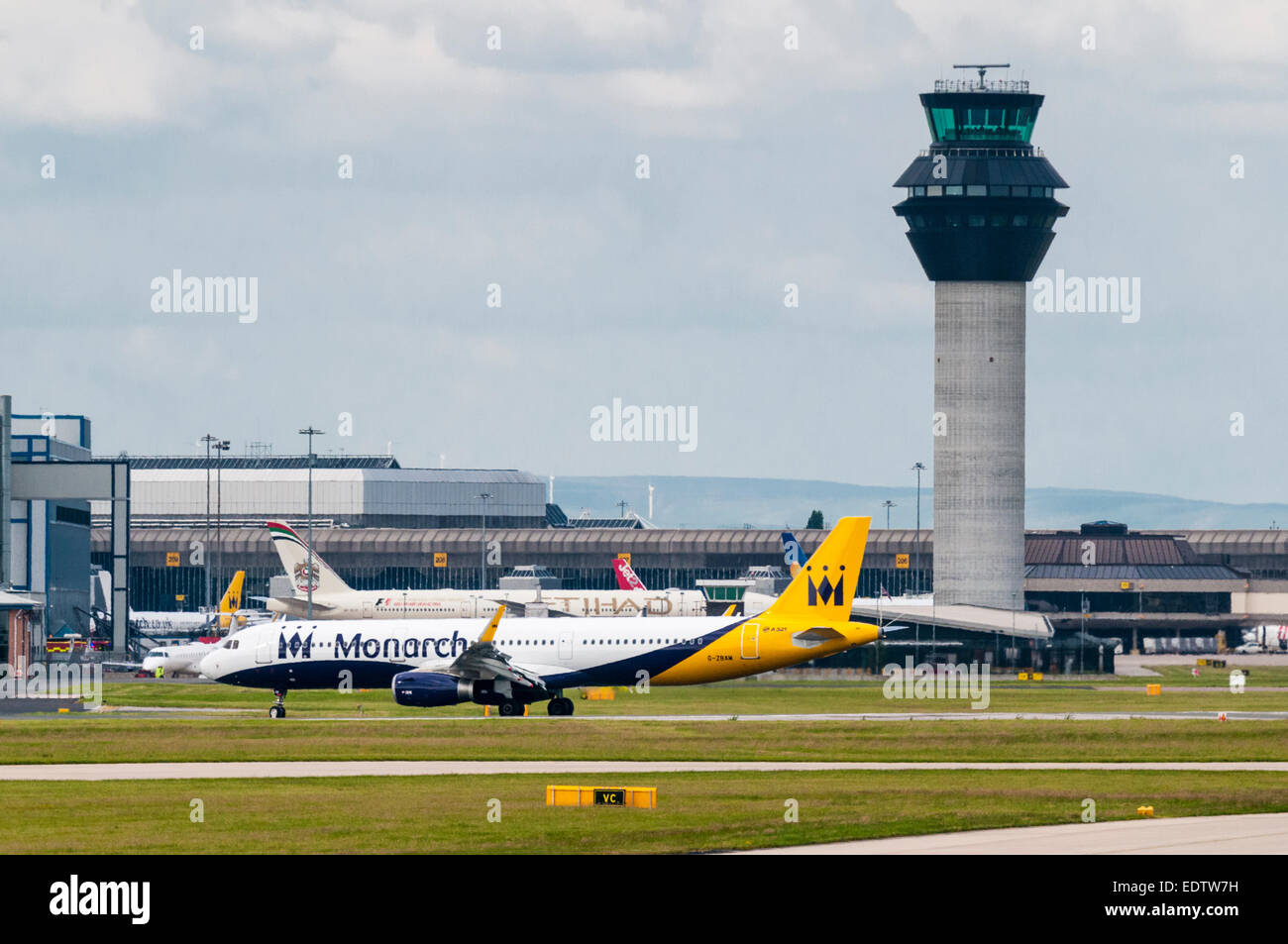 Monarch a321 jet airliner hi-res stock photography and images - Alamy