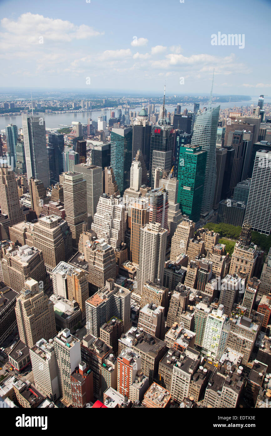 Aerial cityscape overview hi-res stock photography and images - Alamy