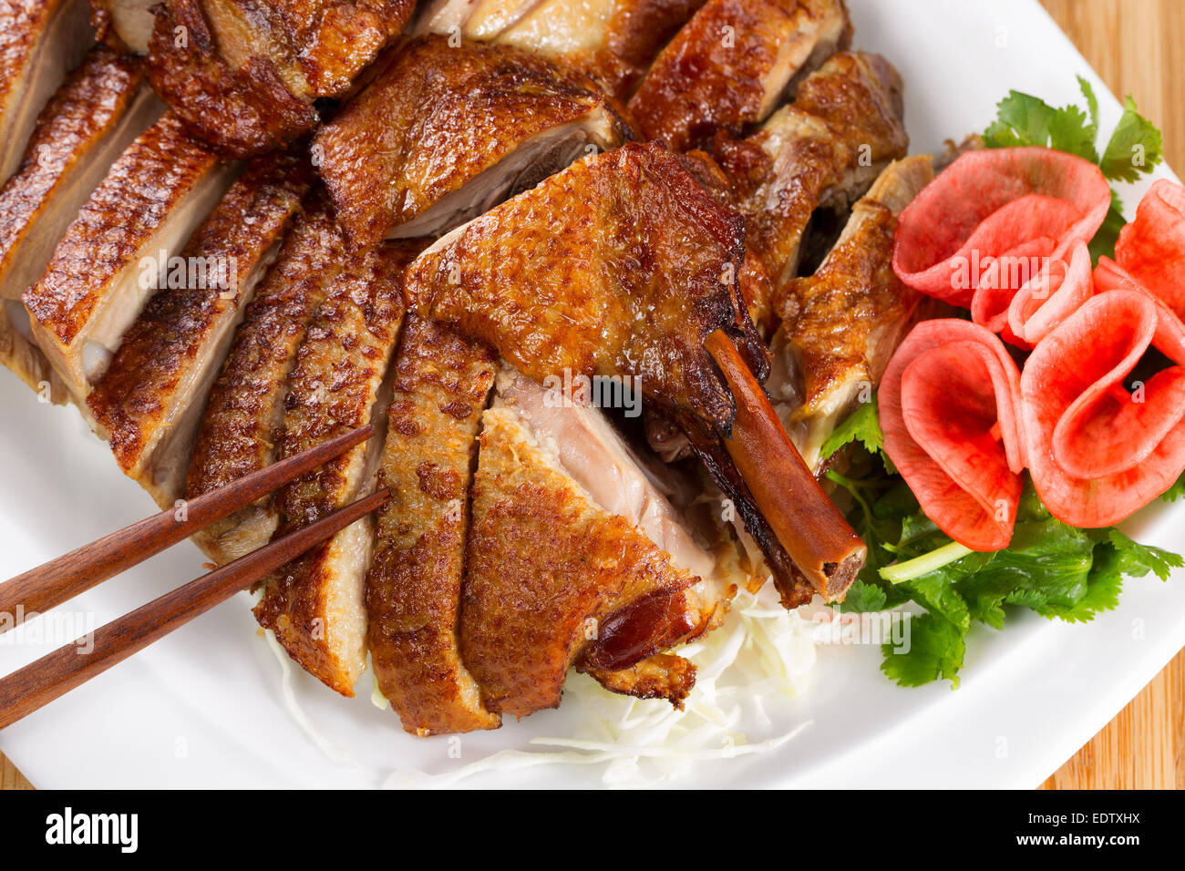 Crispy skin duck High Resolution Stock Photography and Images - Alamy