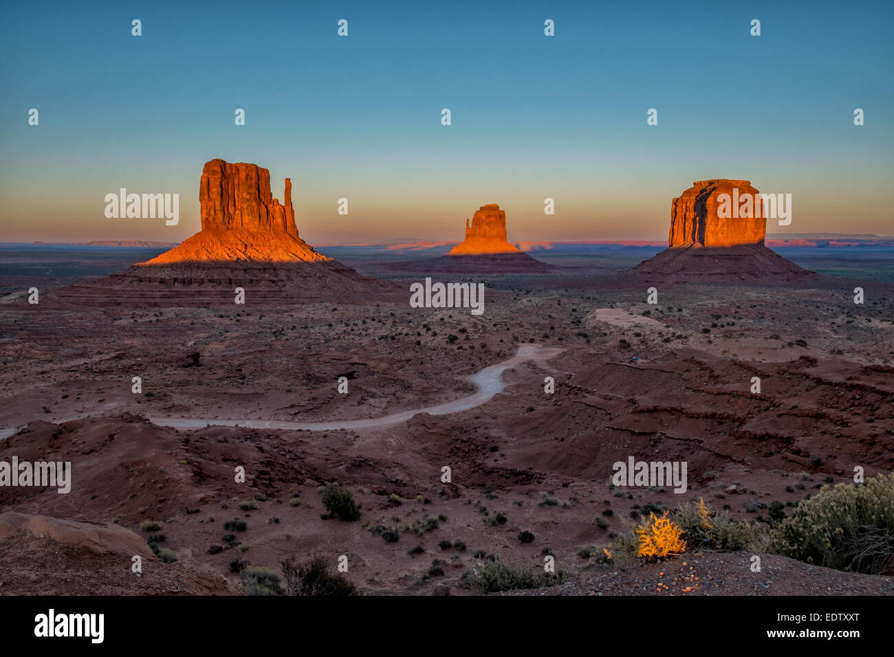 The mittens at sunset hi-res stock photography and images - Alamy