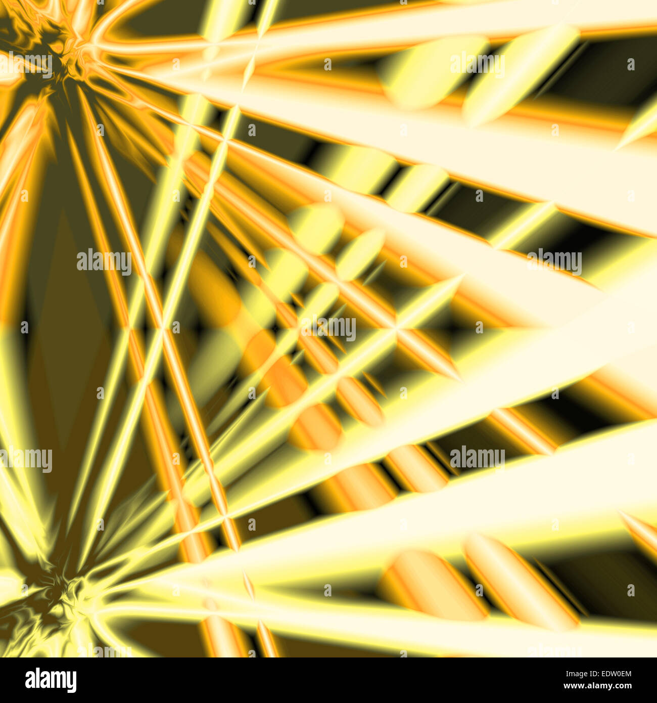 Rays of light intersecting Stock Photo - Alamy