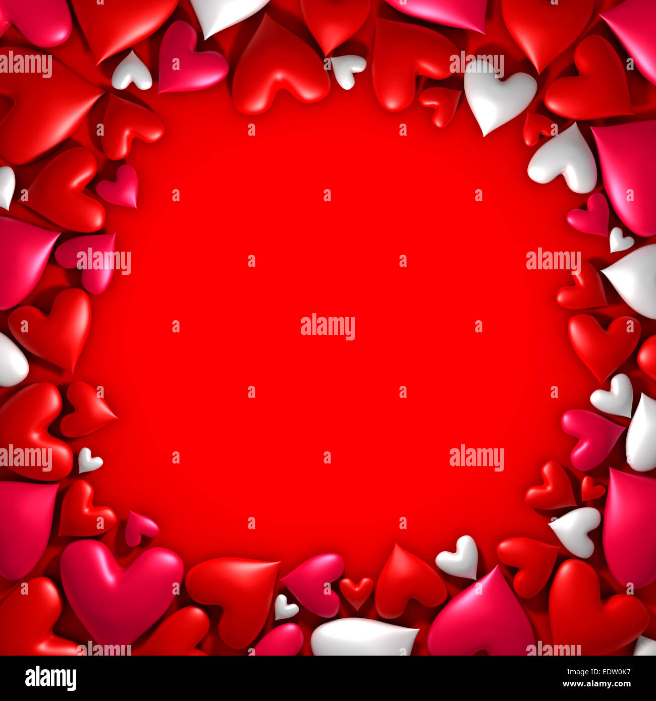 Red hearts valentines day love hi-res stock photography and images - Alamy