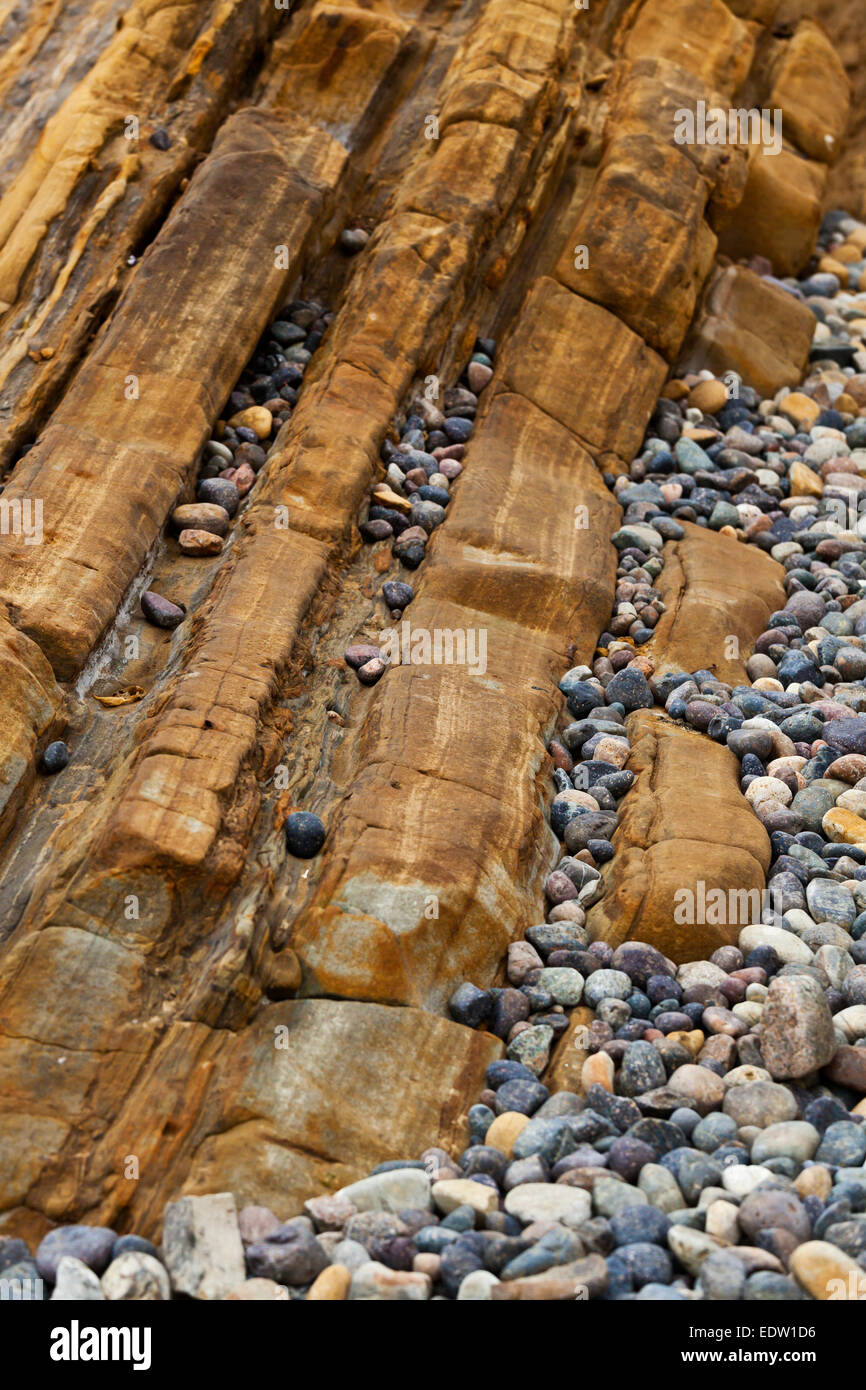 Sandstone formations beach hi-res stock photography and images - Alamy
