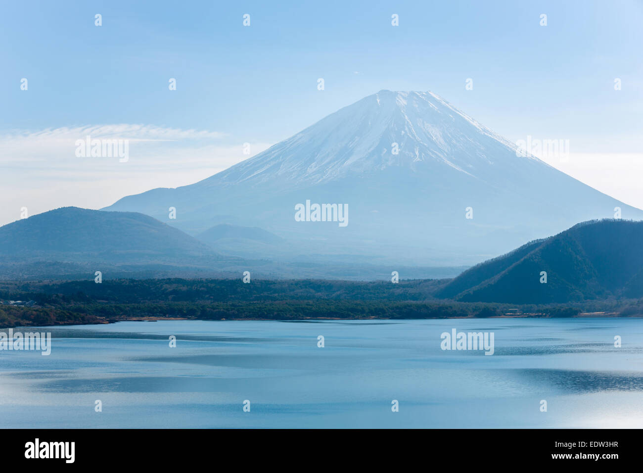 Mountain Fuji fujisan with Motosu lake at Yamanashi Japan Stock Photo - Alamy