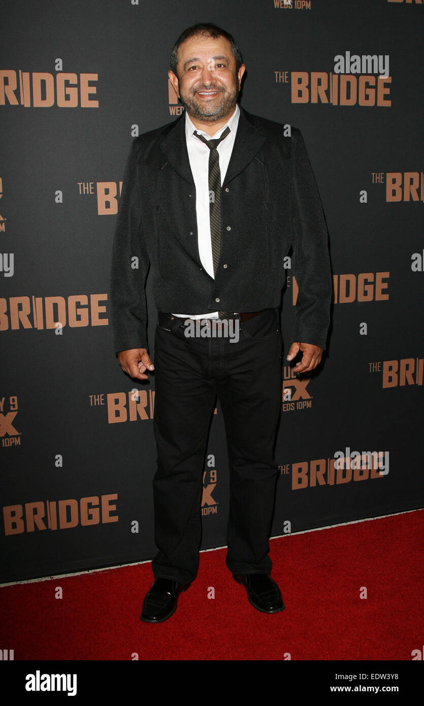 FX's 'The Bridge' Premiere held at the Pacific Design Center Featuring ...