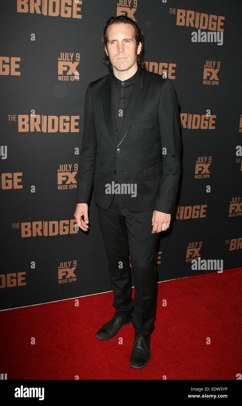 FX's 'The Bridge' Premiere held at the Pacific Design Center Featuring ...