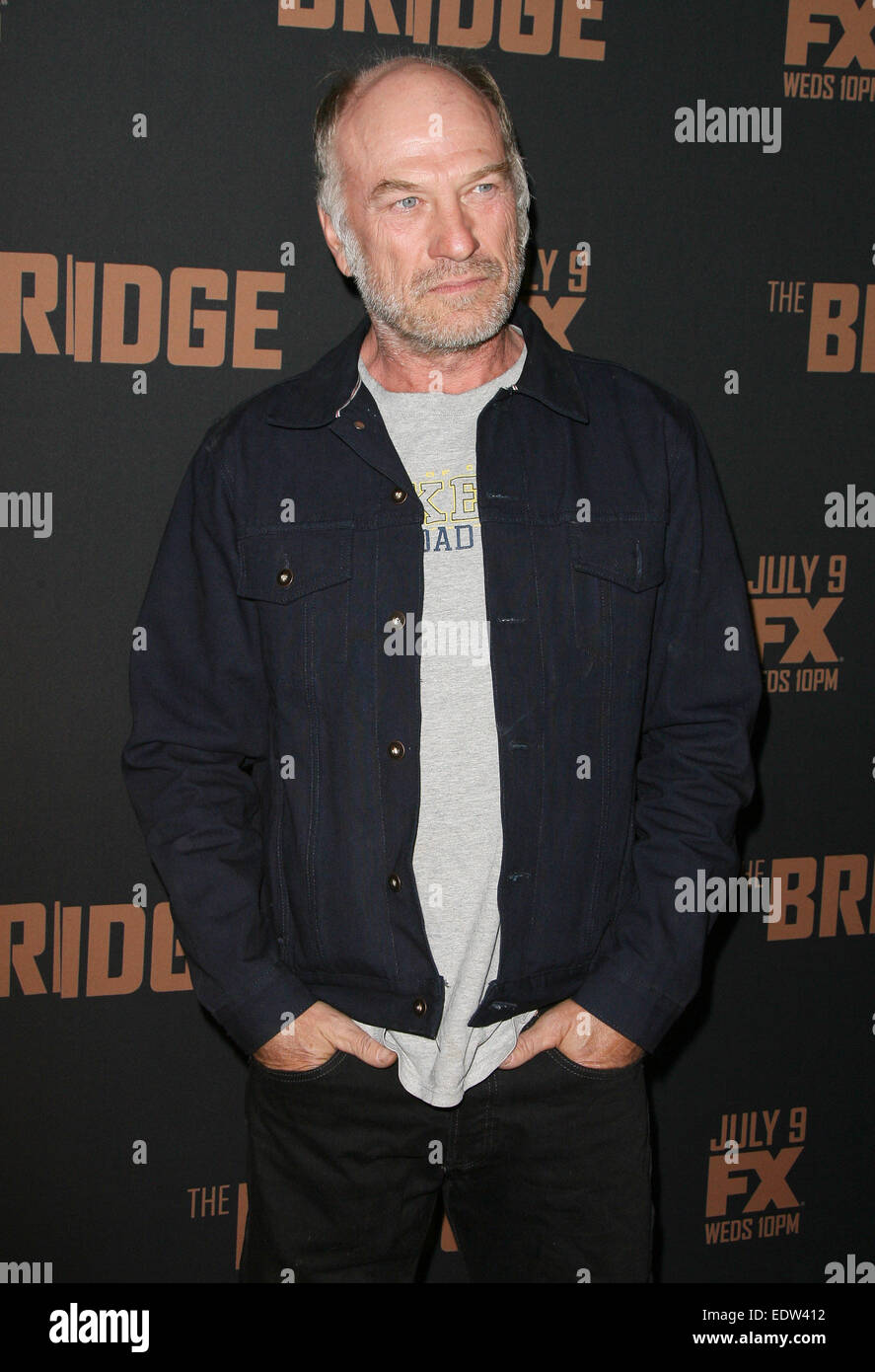 FX's 'The Bridge' Premiere held at the Pacific Design Center Featuring ...