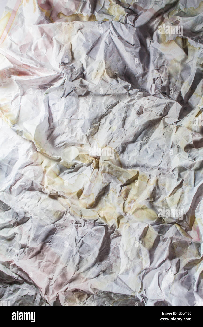 The paper is wrinkled surface roughness Stock Photo - Alamy