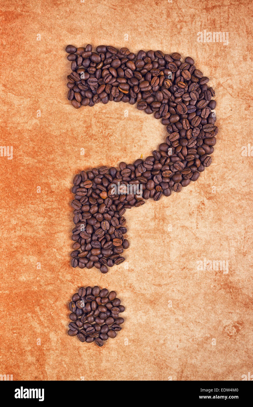 Beans Question Mark High Resolution Stock Photography and Images - Alamy