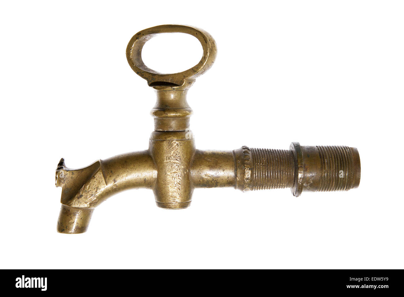 vintage tap copper Stock Photo - Alamy