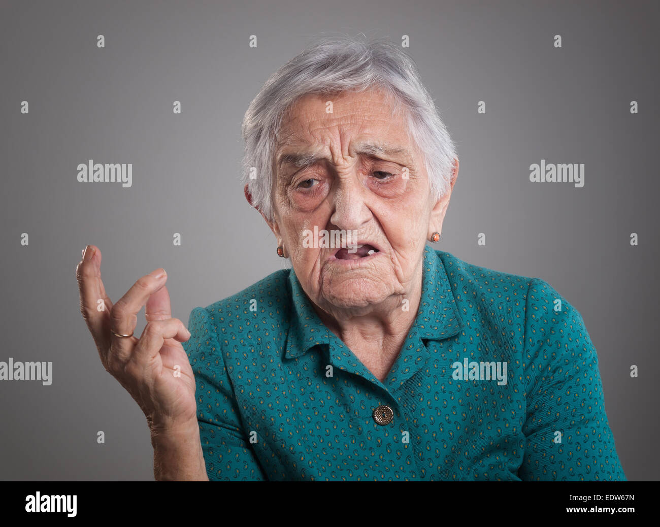 Woman Angry Gesture High Resolution Stock Photography and Images - Alamy