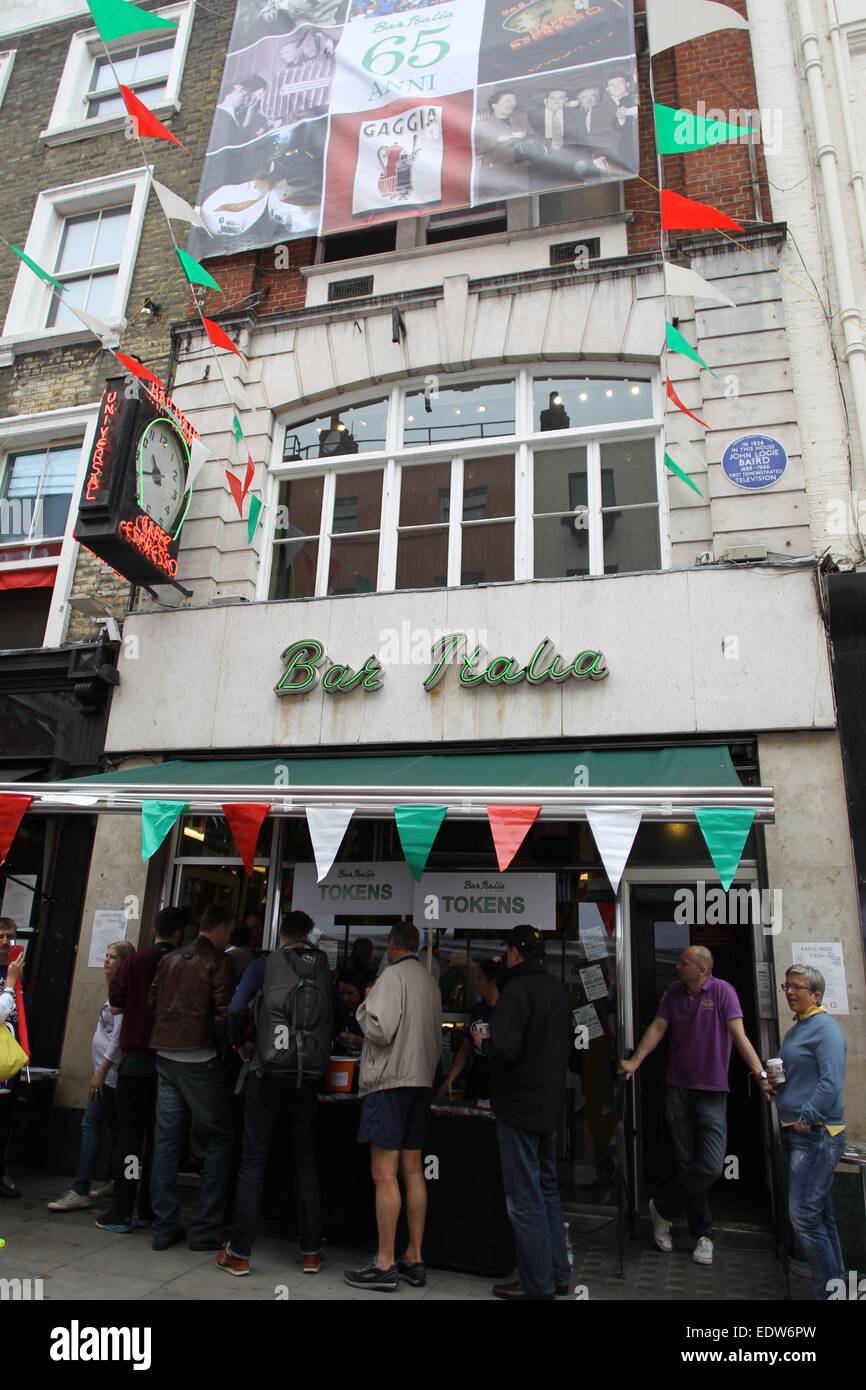 People took to the streets of Soho to celebrate the 65th anniversary of ...