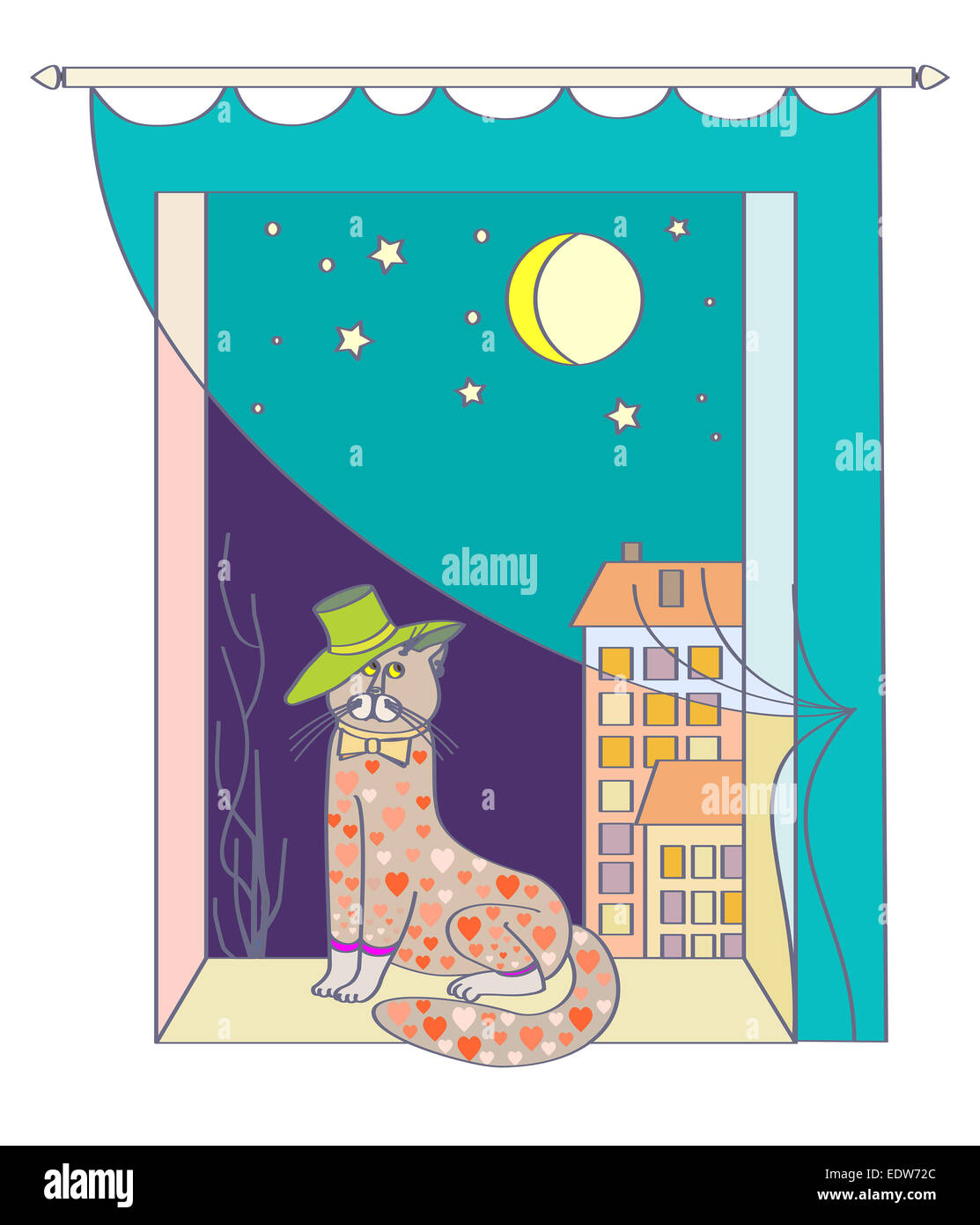 Night figure Cut Out Stock Images & Pictures - Alamy