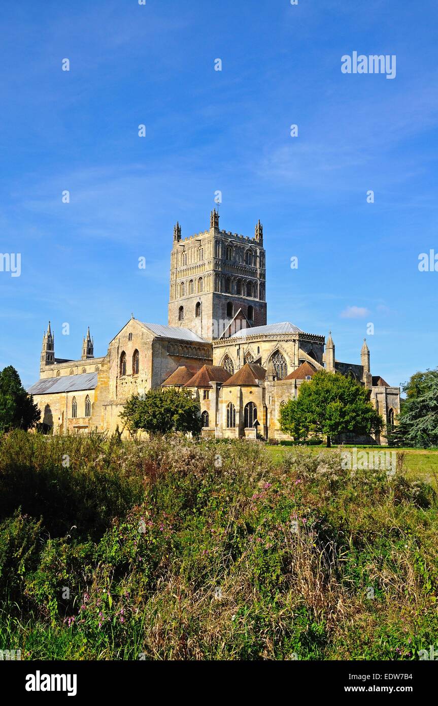 Tewkesbury Abbey also known as The Abbey Church of St Mary the Virgin ...