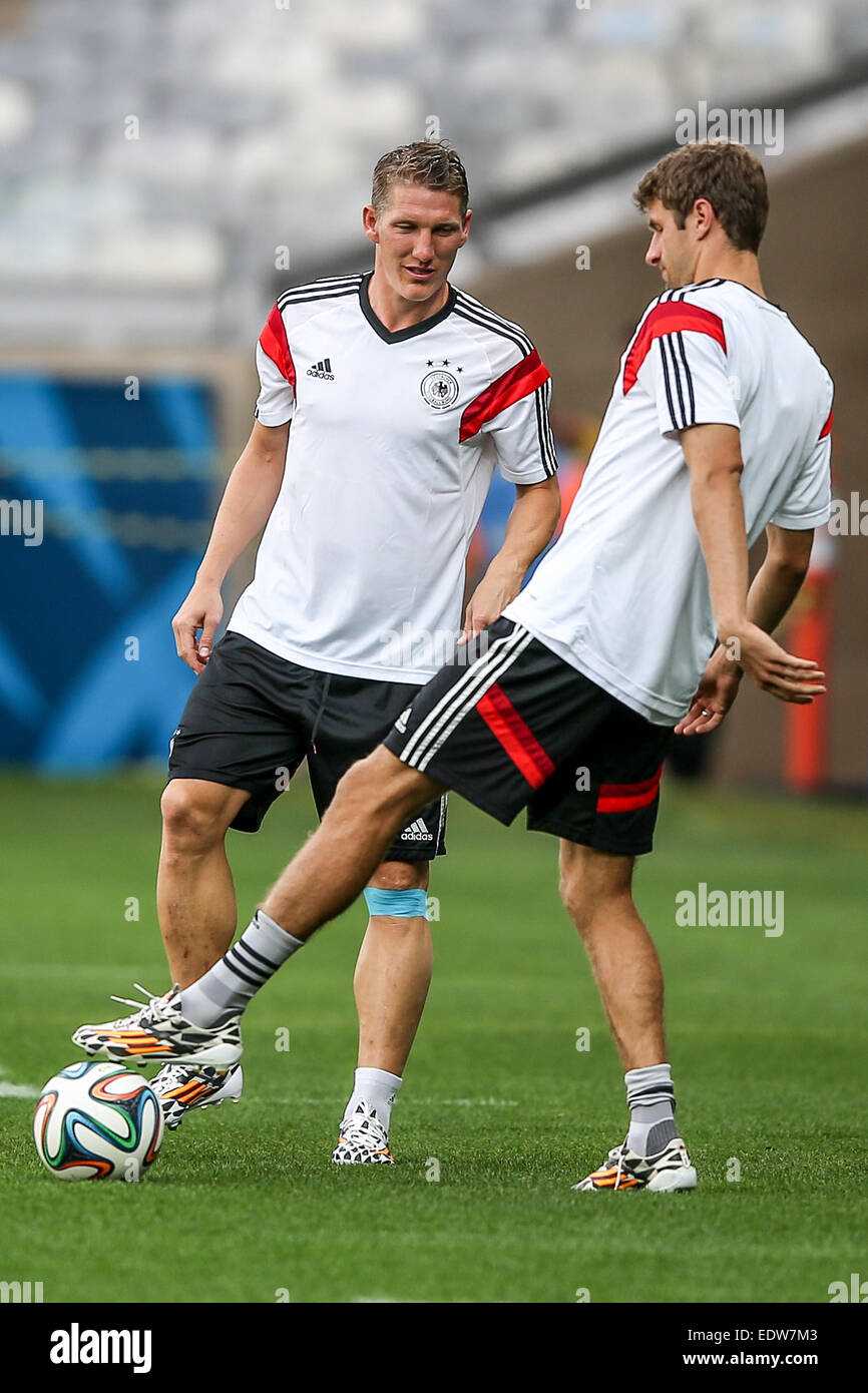 2014 FIFA World Cup - German team training session held at the Estadio ...