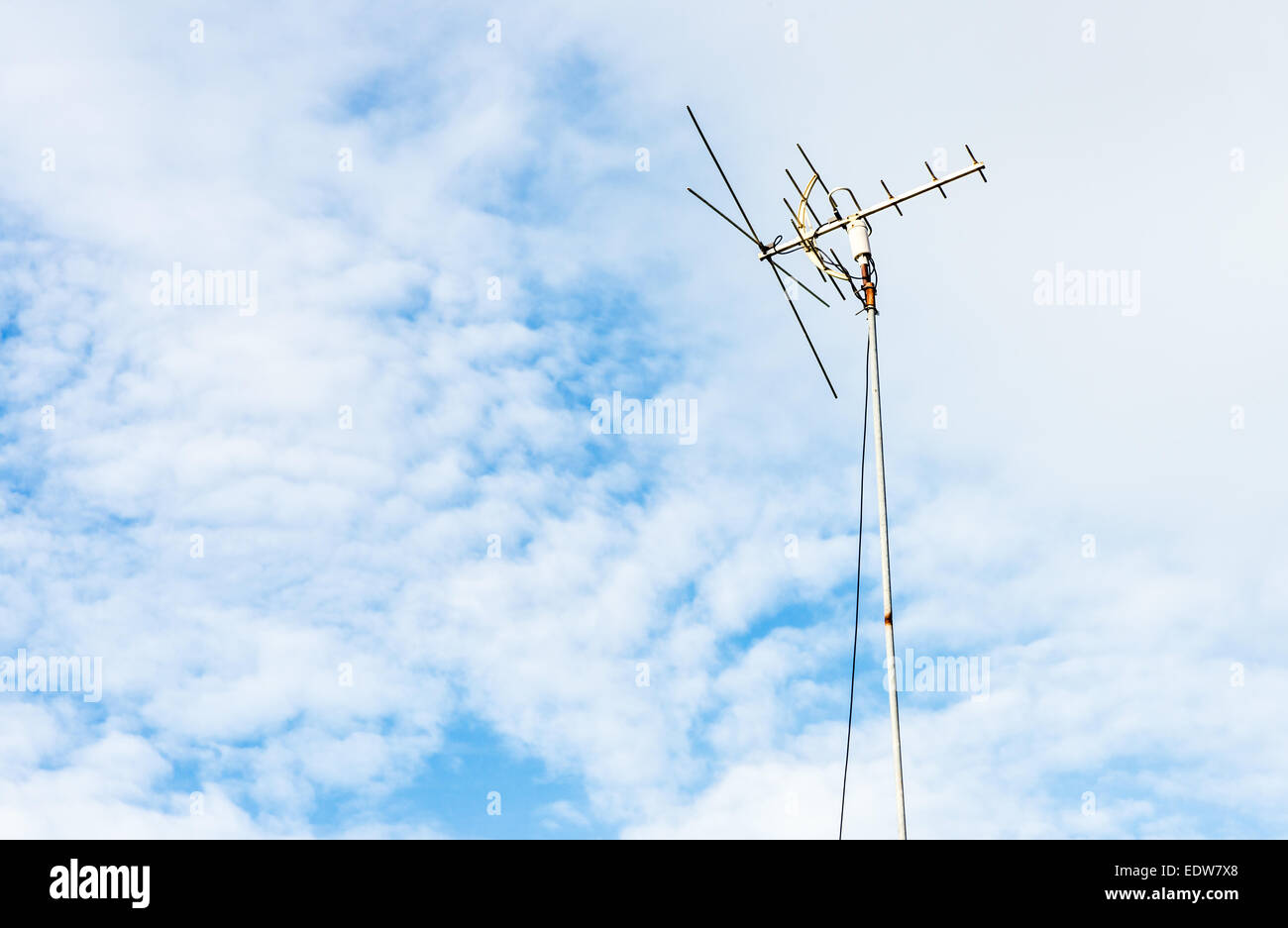 Rural internet antenna hi-res stock photography and images - Alamy