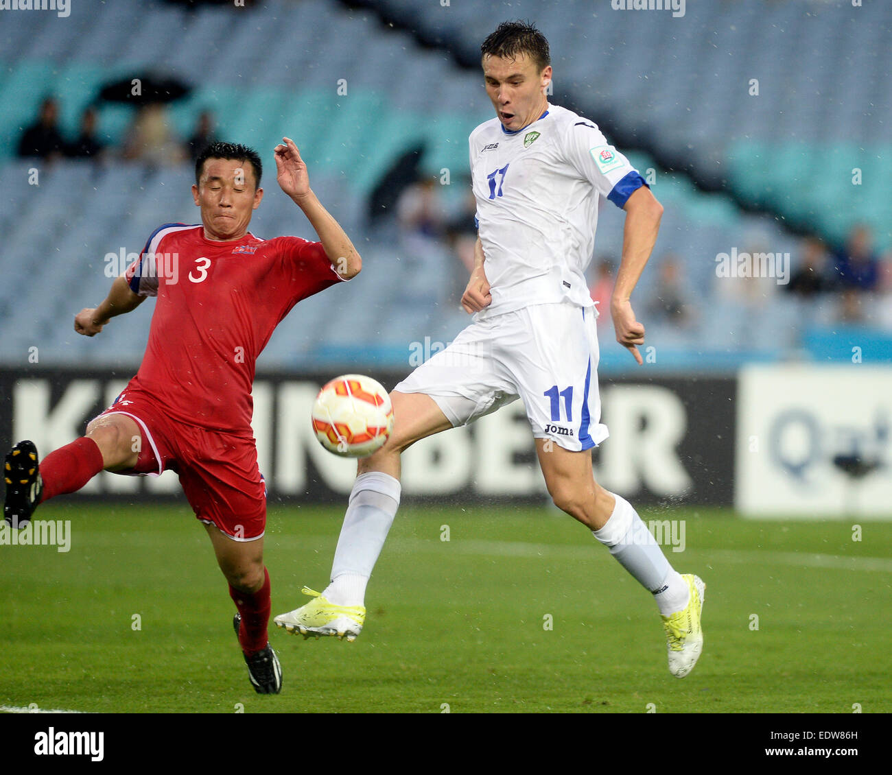 Sydney, Australia. 10th Jan, 2015. AFC Asian Cup Group B . Uzbekistan v ...