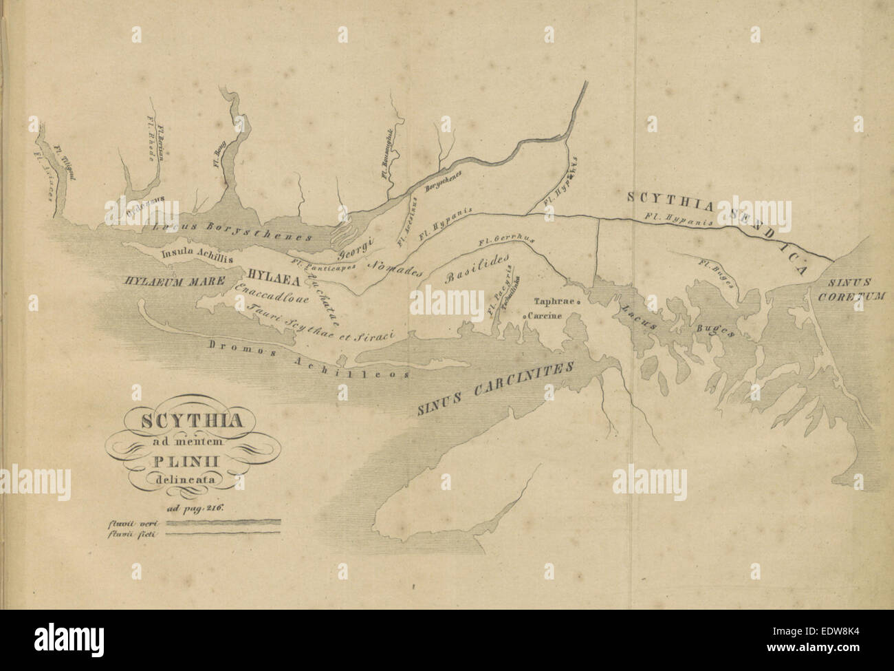 Scythia map hi-res stock photography and images - Alamy
