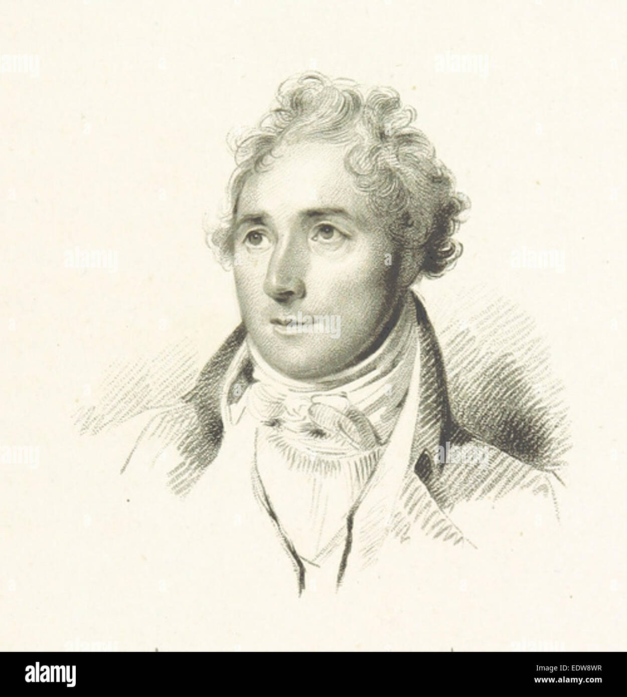 This 1833 illustration depicts Thomas Gold, Esq., a prominent figure ...