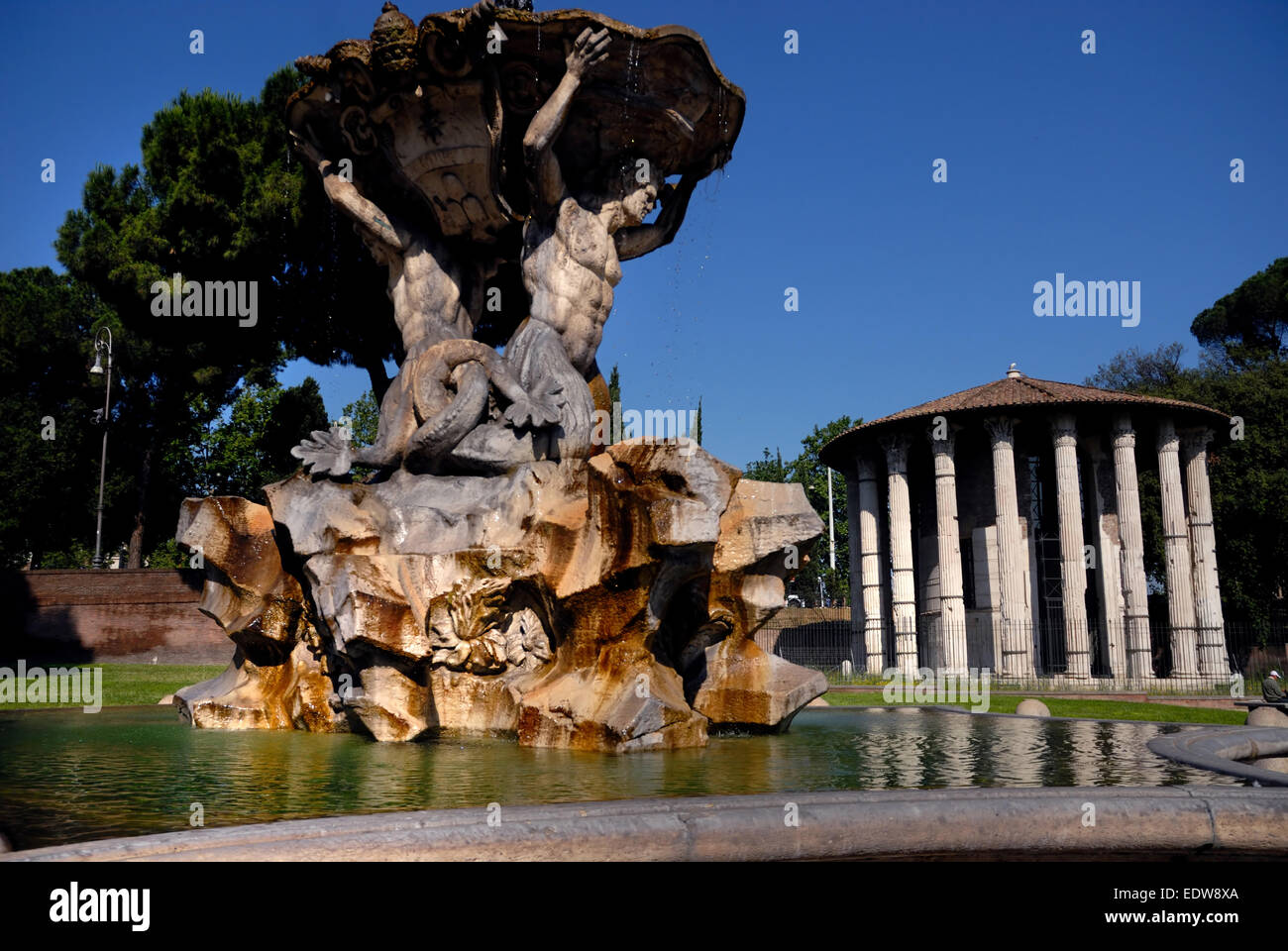 Fontana della Bocca della Verita, Rome Stock Photo - Alamy
