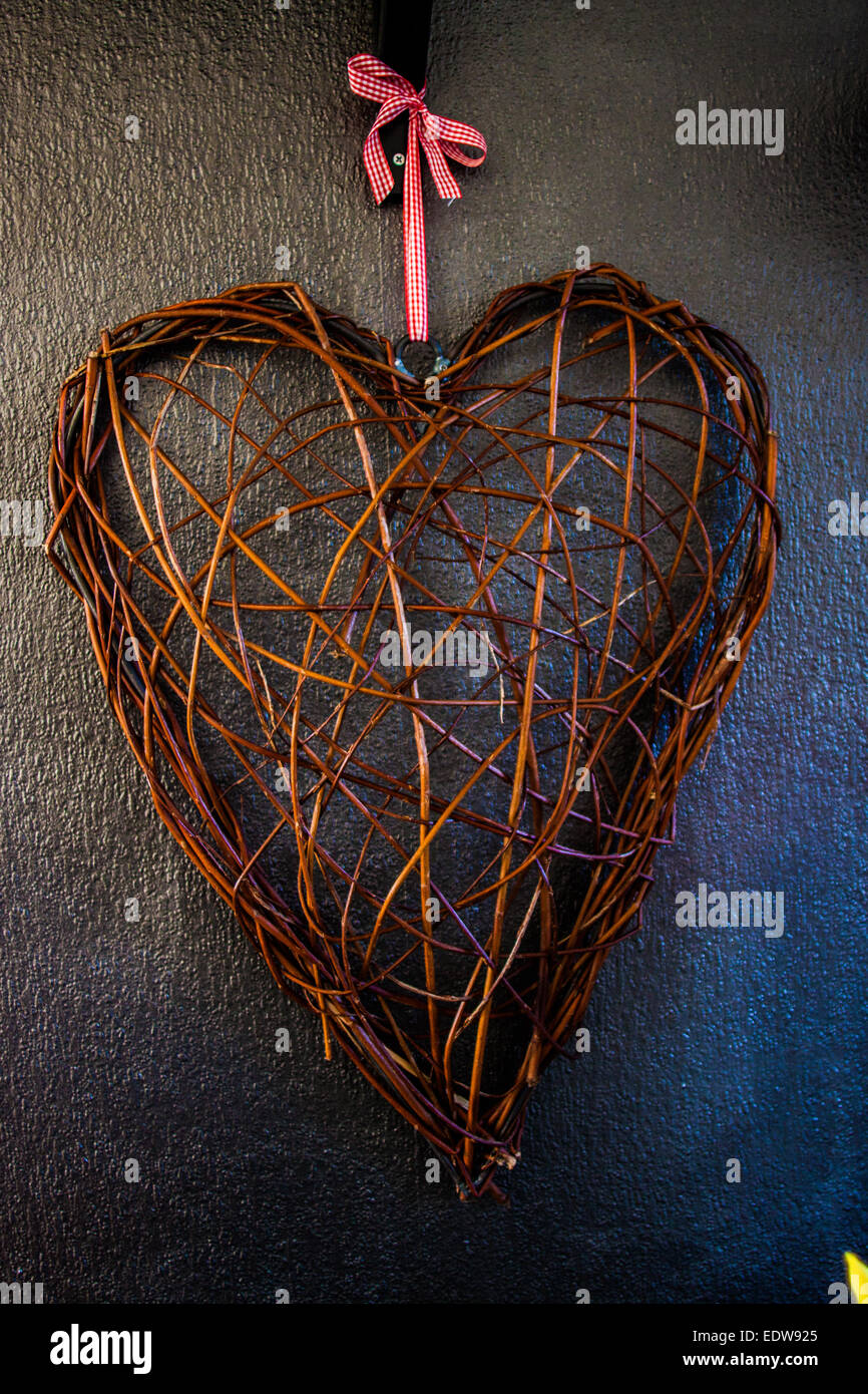 Heart wall hanging hi-res stock photography and images - Alamy