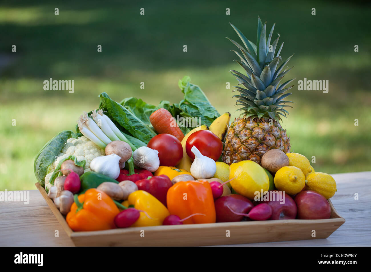 Fruits and vegetables Stock Photo - Alamy