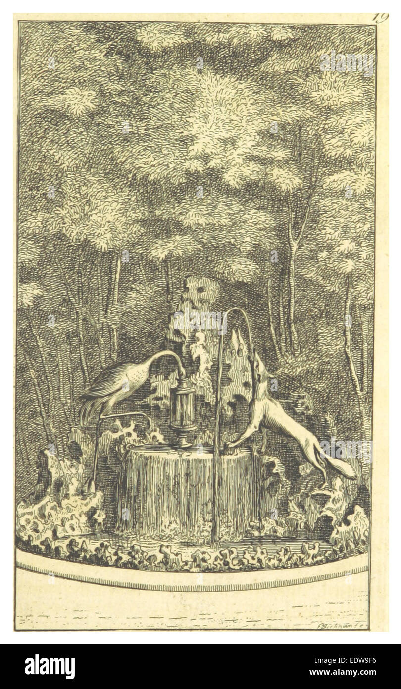 An illustration from 1768 by Bellamy, showing 'The Labyrinth of ...
