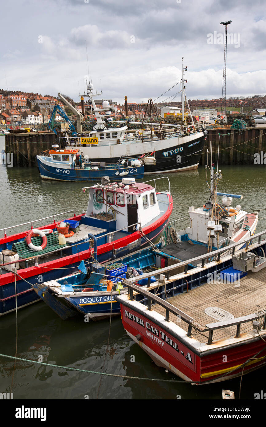Quay fishing boats hi-res stock photography and images - Alamy