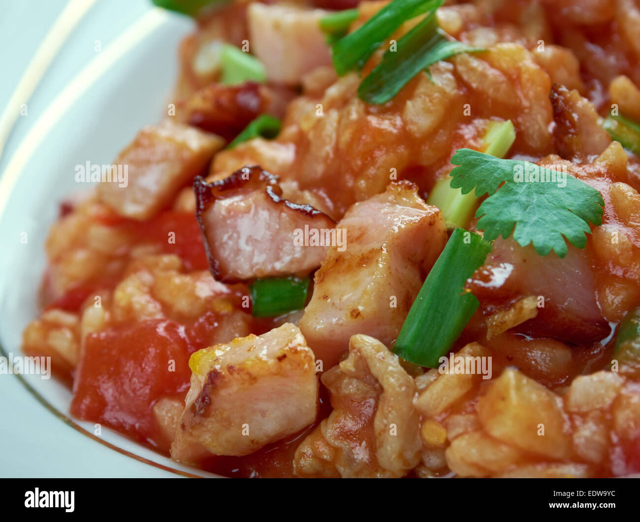 Charleston red rice - Savannah Red Rice rice dish commonly Southeastern ...